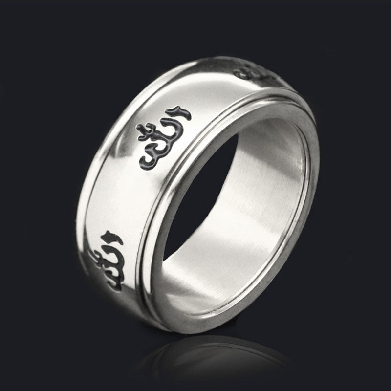 ALLAH name Silver colour beautiful Islamic Muslim Ring various sizes ...